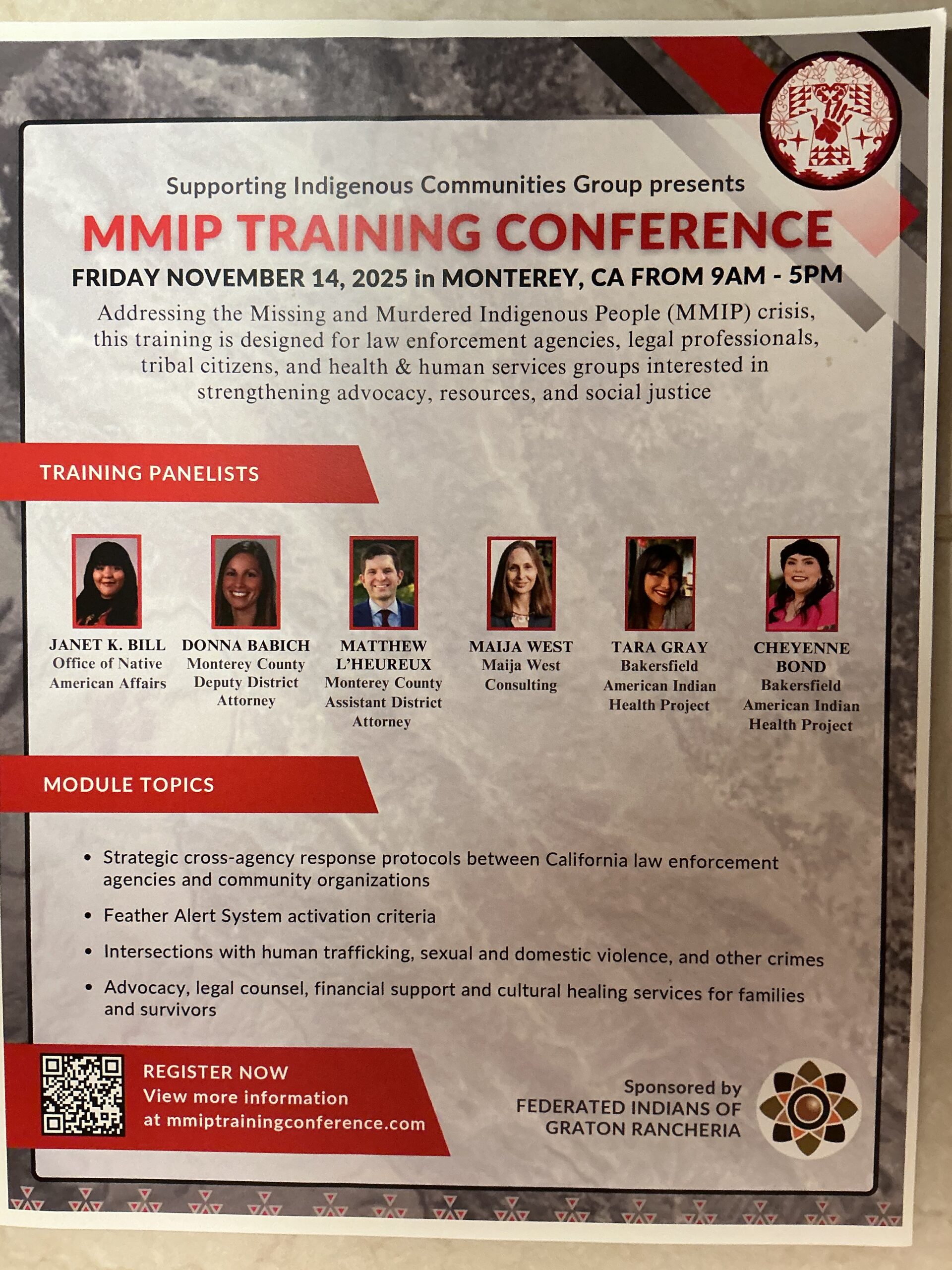 MMIP TRAINING CONFERENCE - Unitarian Universalist Church of the ...